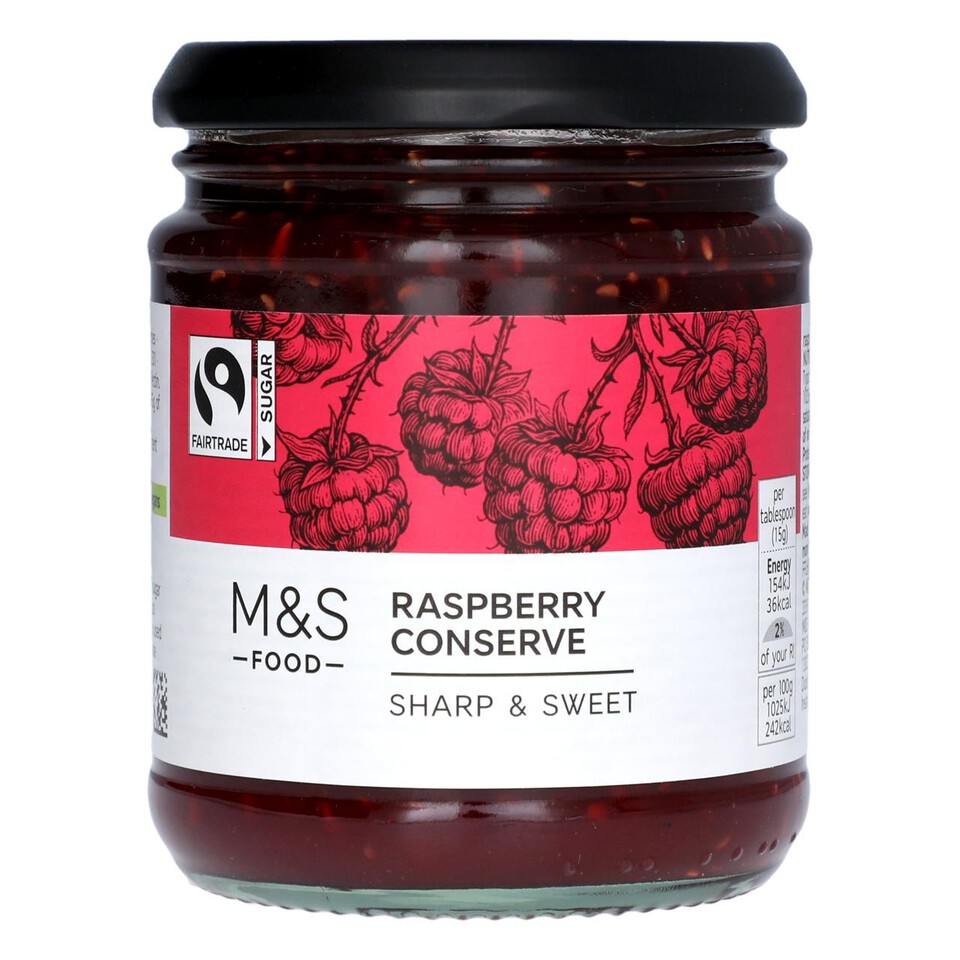 M&S Fairtrade Raspberry Conserve - Ocado