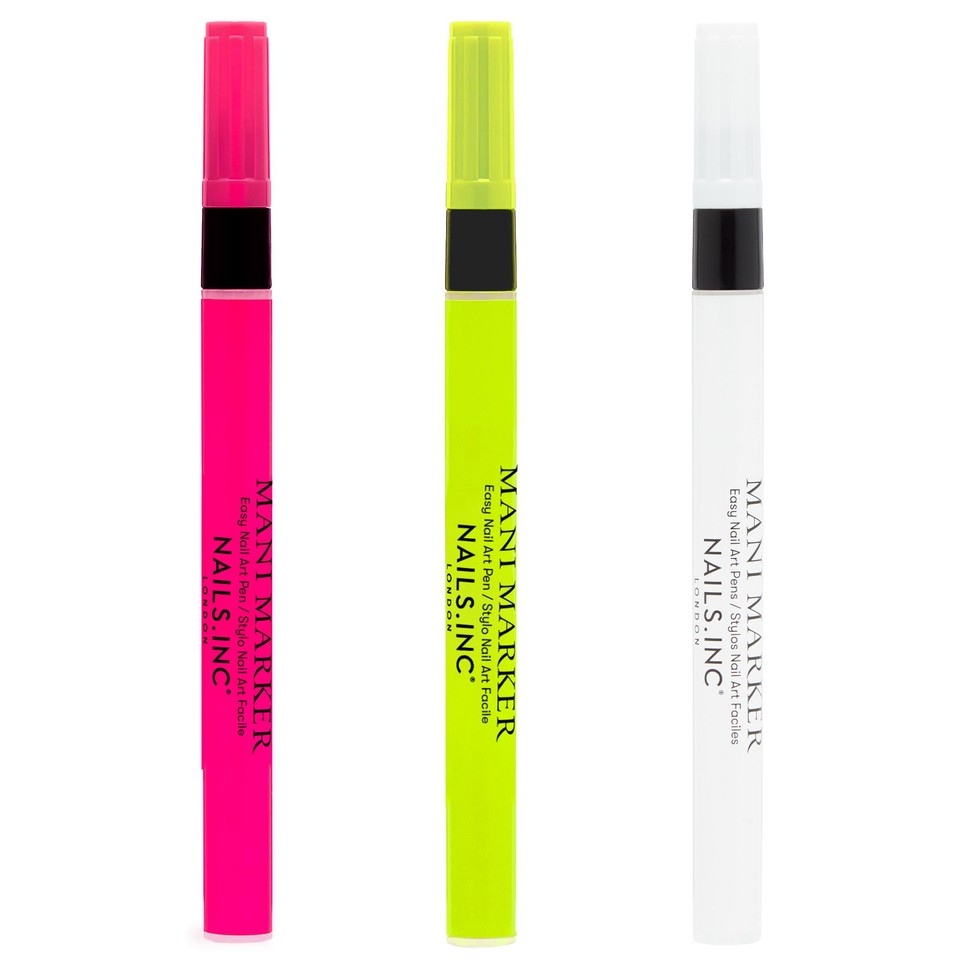 Nails.INC Neon Mani Marker Trio - Ocado