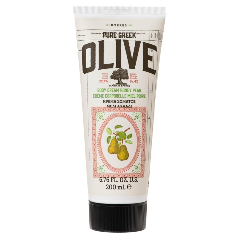 Korres Honey Pear Pure Greek Olive Body Cream - Ocado