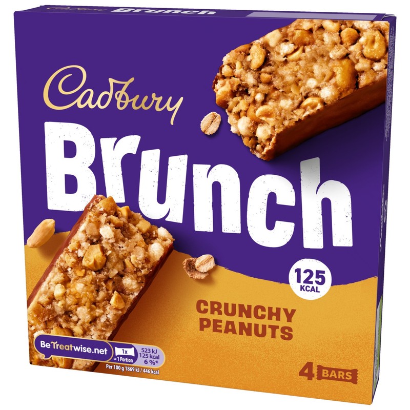 Cadbury Brunch Bar Peanut - Ocado