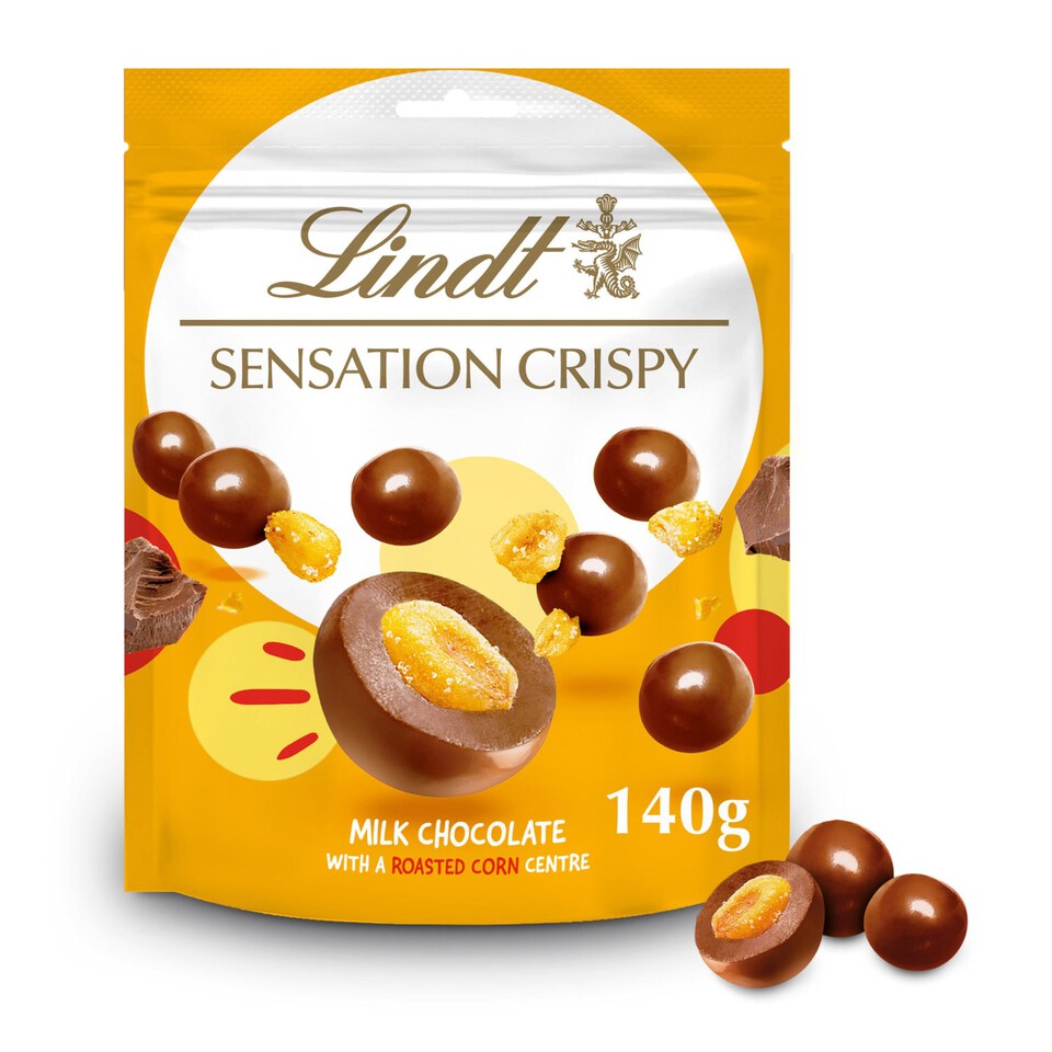Lindt Sensations Crispy Corn Chocolate Pouch - Ocado
