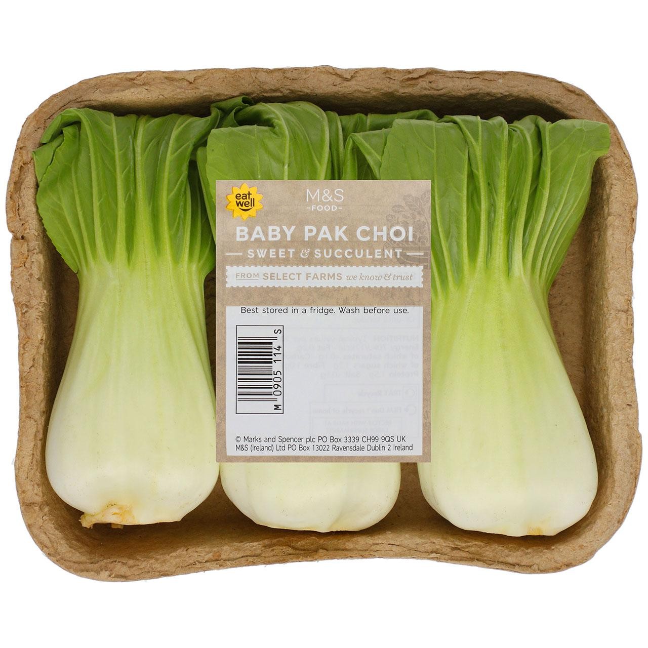 M&S Baby Pak Choi - Ocado