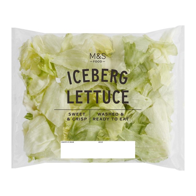 M&S Iceberg Lettuce Washed & Ready to Eat - Ocado
