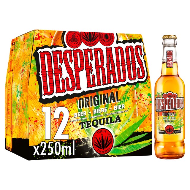 Desperados Tequila Lager Beer Bottles - Ocado