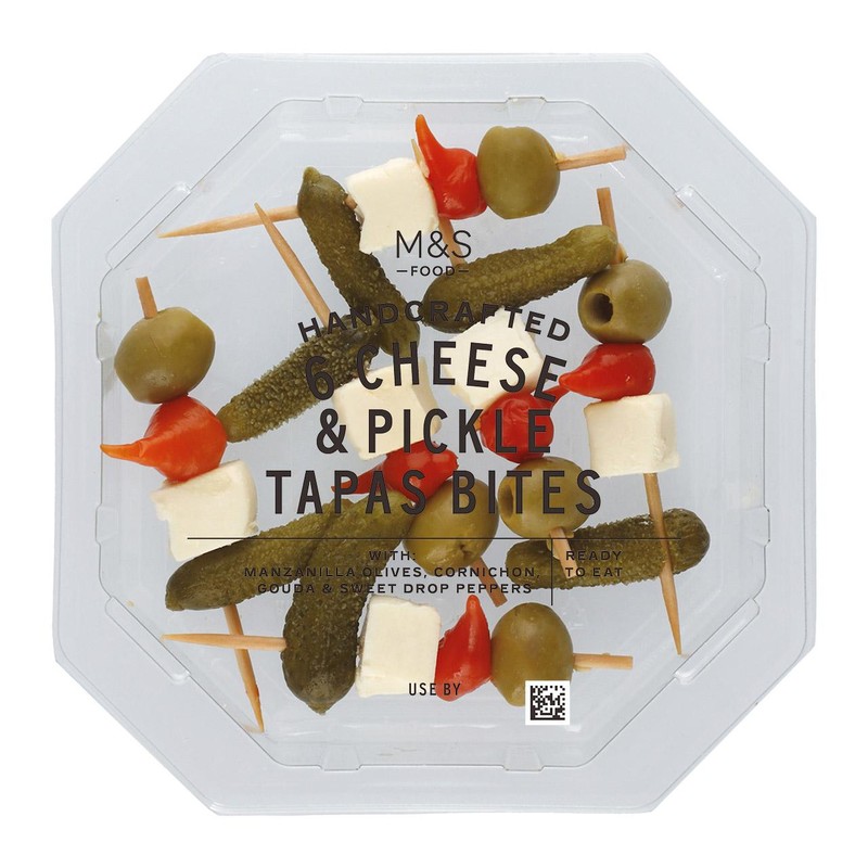 M&S 6 Cheese & Pickles Tapas Bites - Ocado