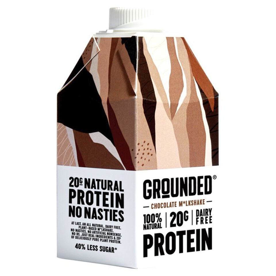 GROUNDED Milk Chocolate Plant-Protein Shake - Ocado