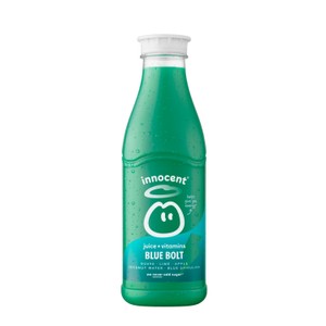 Innocent Plus Blue Bolt, Guava & Lime Juice with Vitamins - Ocado