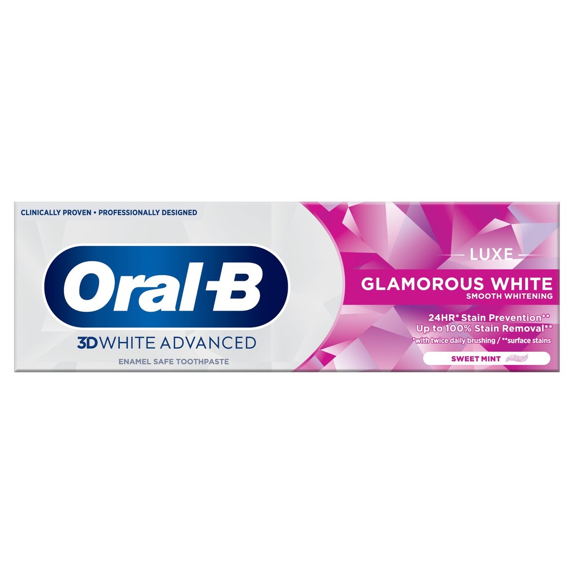 Oral-B 3D White Luxe Glamorous White Toothpaste - Ocado
