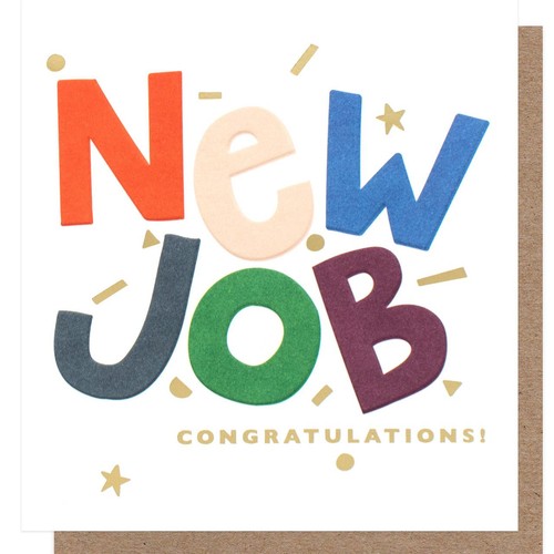 New Job Congratulations Card - Ocado