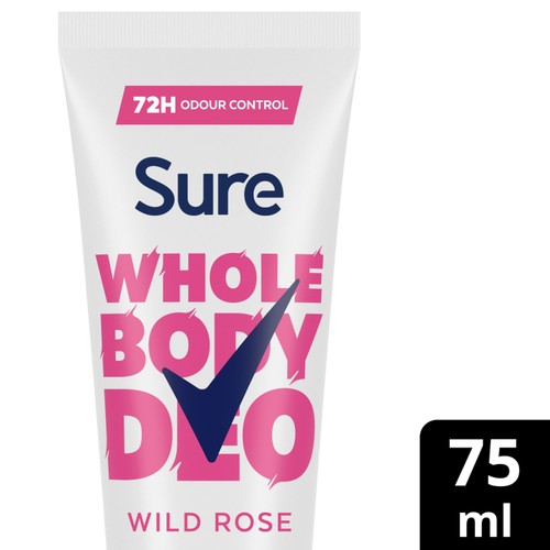 Sure Women Whole Body Wild Rose Cream Deodorant - Ocado