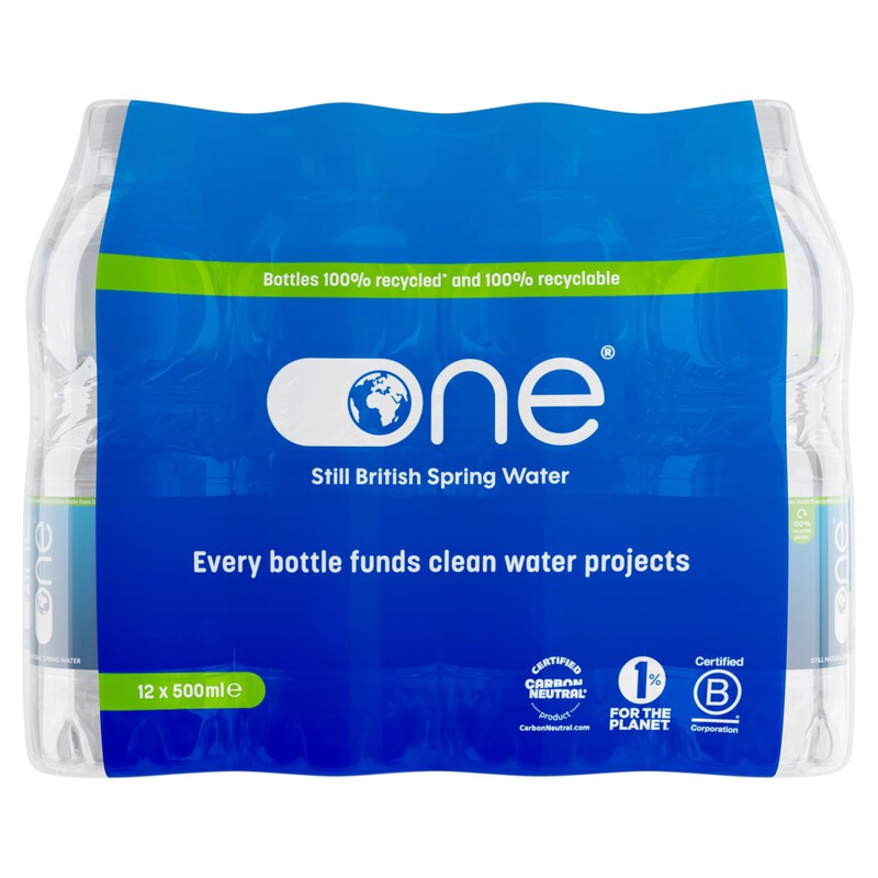 One Water Still Spring Water - Ocado