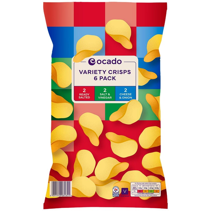 Ocado Variety Crisps Multipack - Ocado
