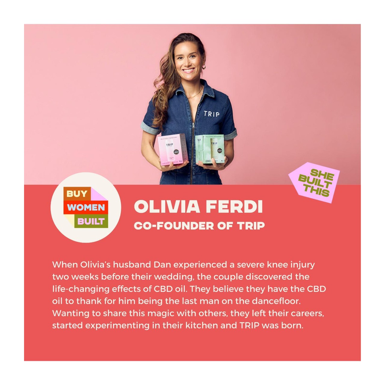 TRIP CBD Infused Raspberry Orange Blossom - Ocado