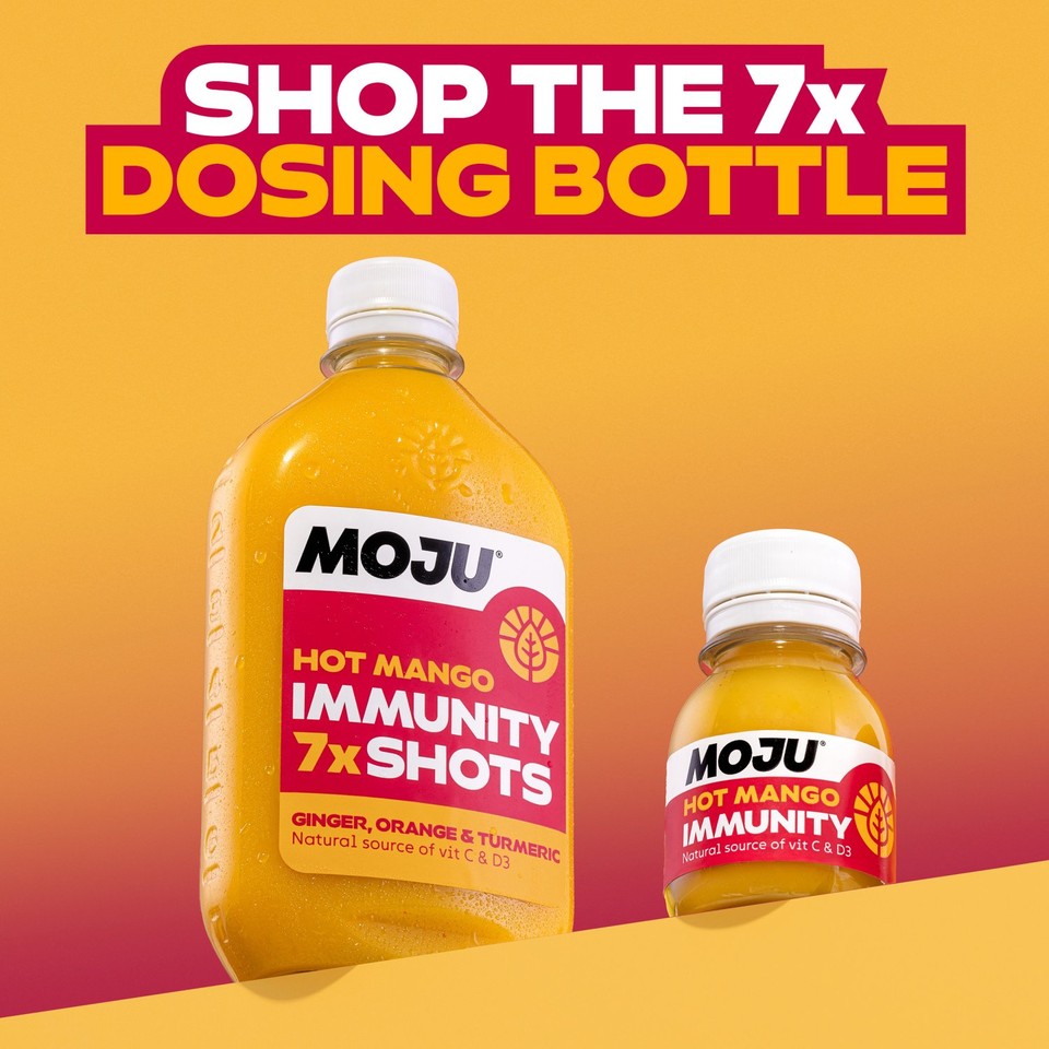 MOJU Hot Mango Immunity Shot - Ocado