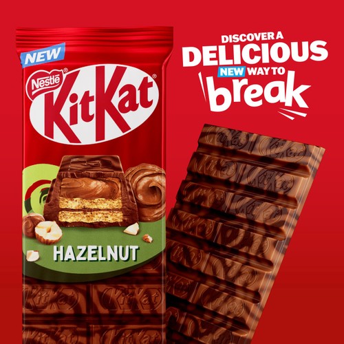 Kit Kat Hazelnut Sharing Block - Ocado