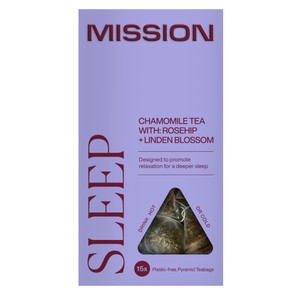 MISSION Sleep Chamomile Tea Bags with Rosehip + Linden Blossom - Ocado