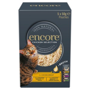 Encore Cat Broth Pouch Chicken Selection - Ocado