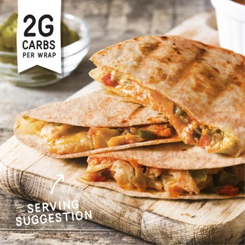 Fitbakes Low Carb Tortilla Wraps Keto Bread Protein Wrap - Ocado