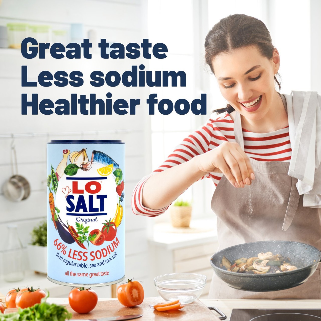 LoSalt Reduced Sodium Salt - Ocado