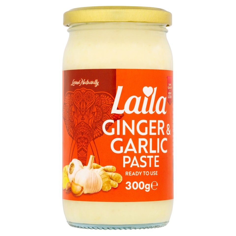 Laila Garlic & Ginger Paste - Ocado