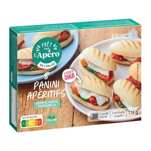 Picard Tomato, Pesto & Mozzarella Mini Paninis - Ocado