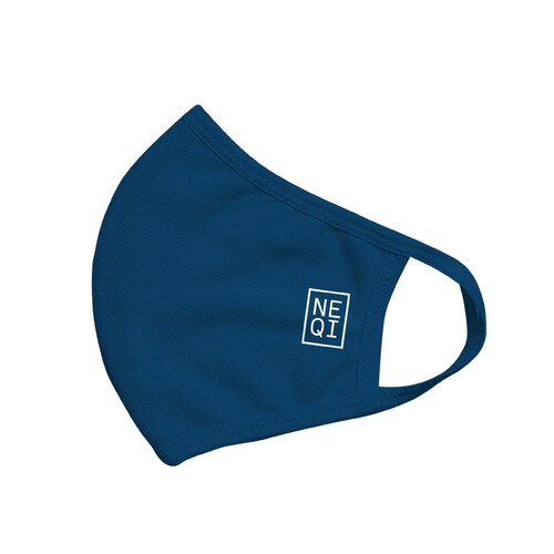 NEQI Kids Covid Face Coverings Navy - Ocado