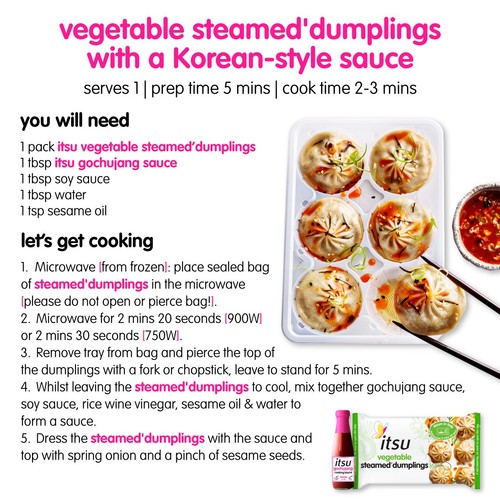 itsu Vegetable Steamed Dumplings - Ocado