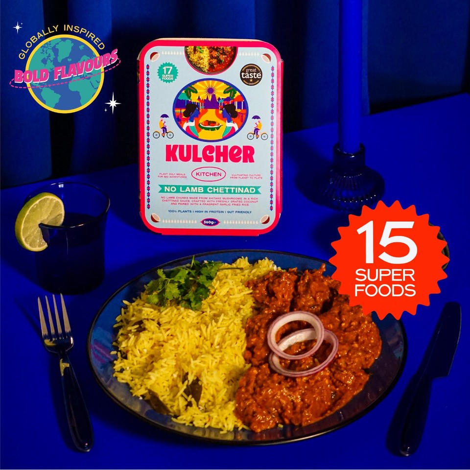 Kulcher No Lamb Chettinad with Garlic Fried Rice - Ocado