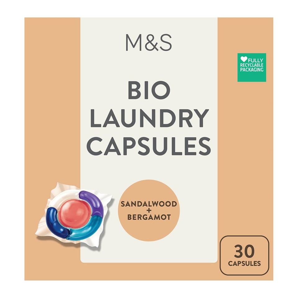 M&S 5 in 1 Bio Laundry Capsules - Ocado