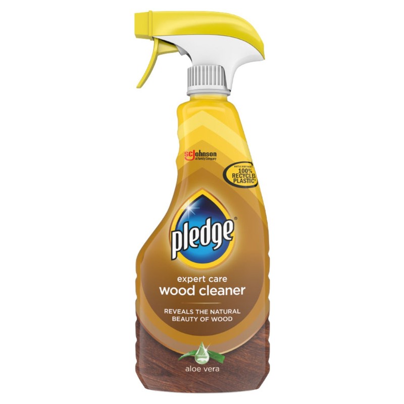 Pledge Expert Care Wood Cleaner Spray Aloe Vera - Ocado