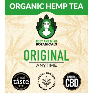 Body & Mind Botanicals Organic Hemp Tea - Original - Ocado