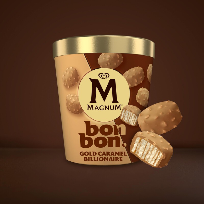 Magnum Bon Bon Gold Caramel Billionaire Ice Cream - Ocado