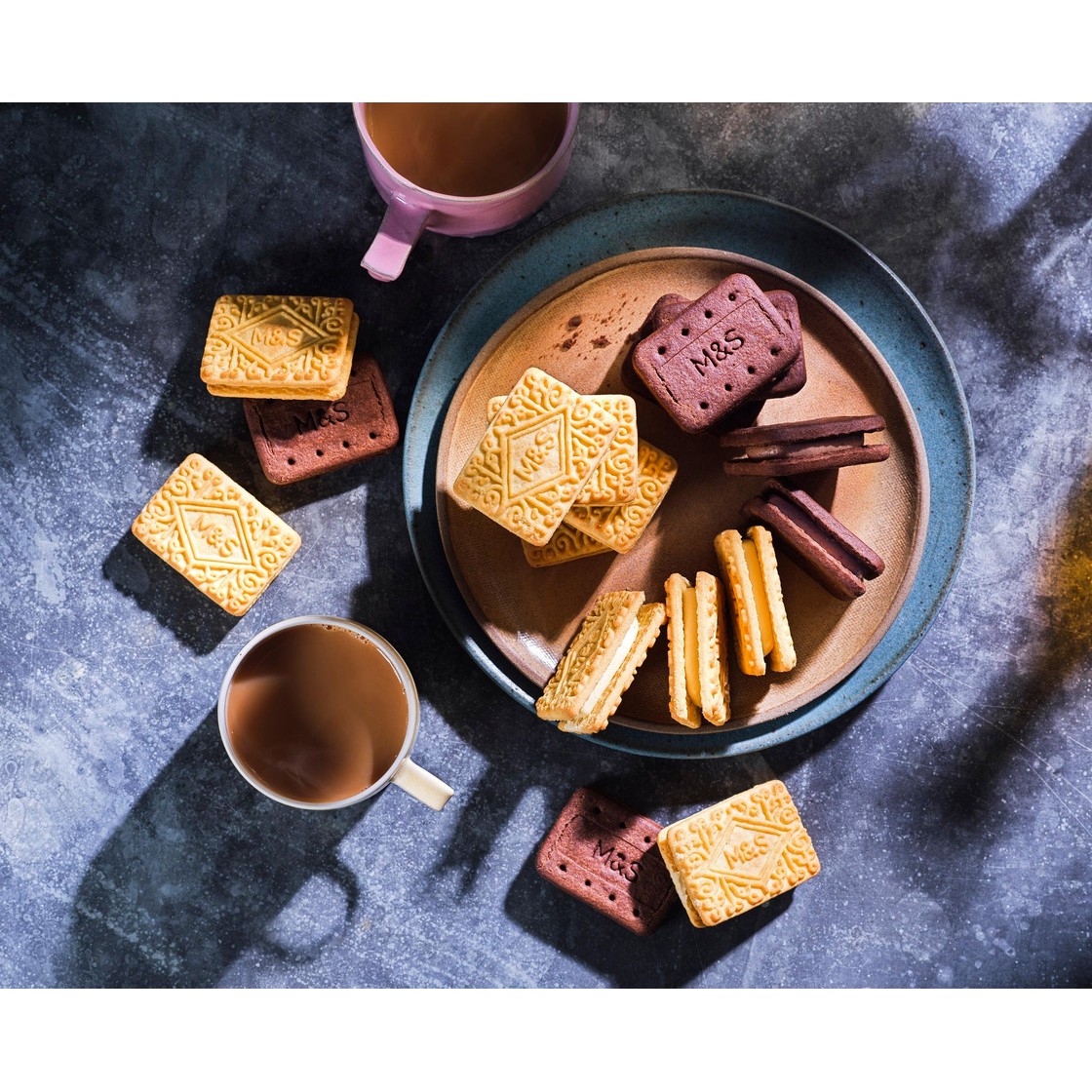 M&S Extra Cream Custard Creams - Ocado
