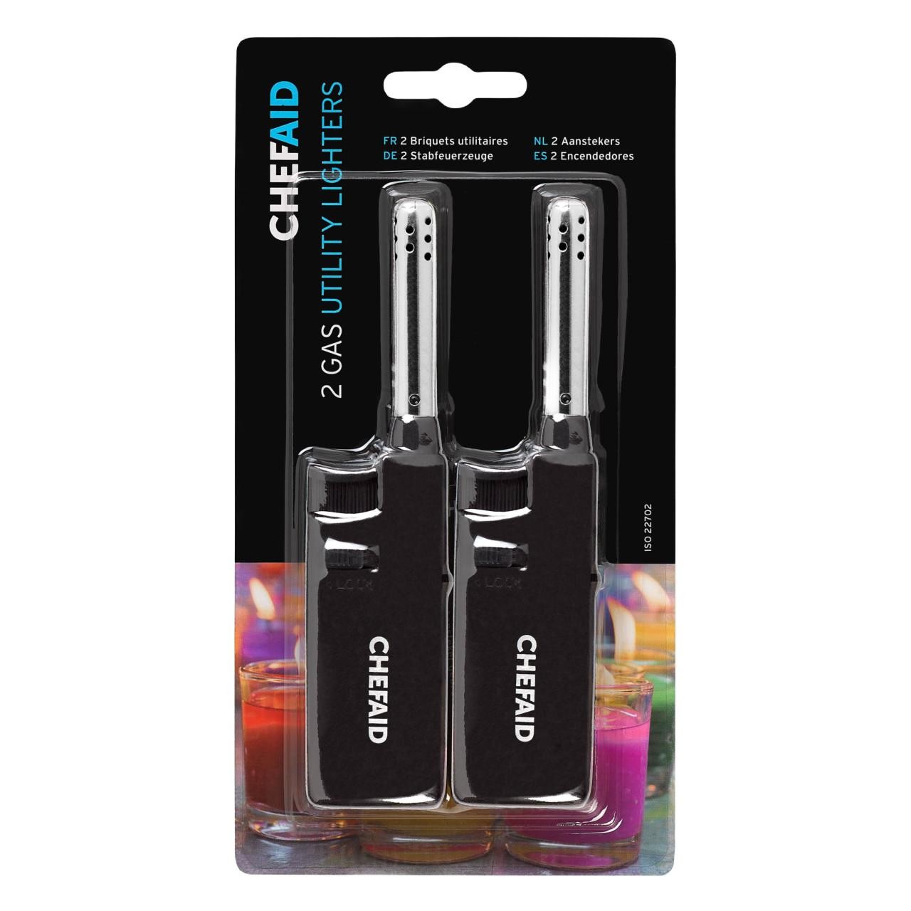 Chef Aid Small Utility Lighter Pk 2 - Ocado