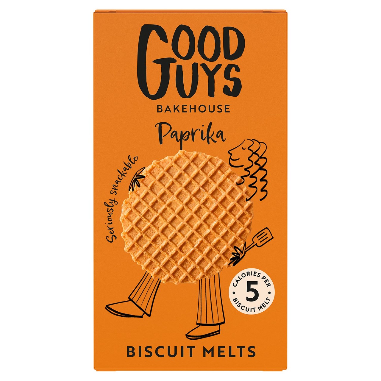 Good Guys Bakehouse Biscuits Melts Paprika - Ocado