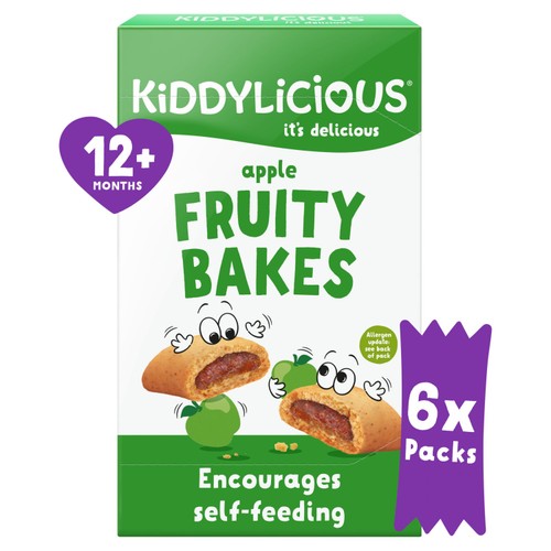 Kiddylicious Apple Fruity Bakes Baby Snacks Multi - Ocado