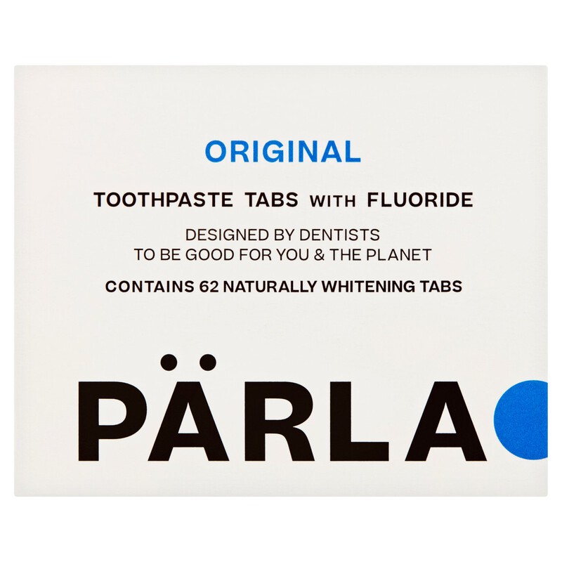 PARLA ORIGINAL Toothpaste Tablets Naturally Whitening - Ocado