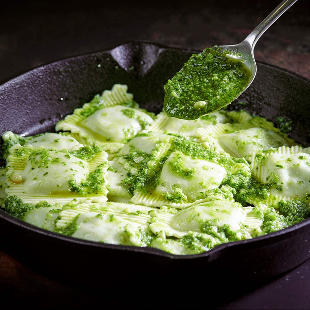 Dell' Ugo Porcini Mushroom & Spinach Ravioli - Ocado