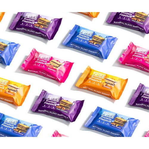 TRIBE Protein Flapjack - Raspberry - Ocado