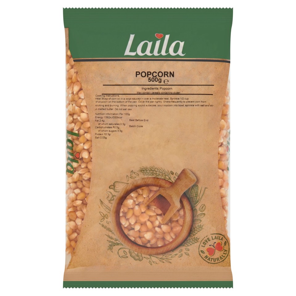 Laila Popcorn - Ocado