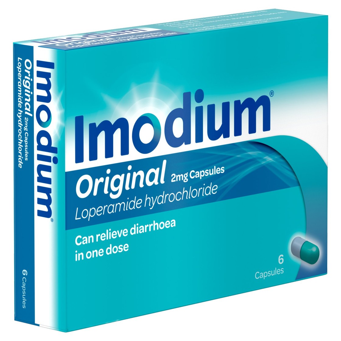 Imodium Original 2 mg Diarrhoea Relief - Ocado