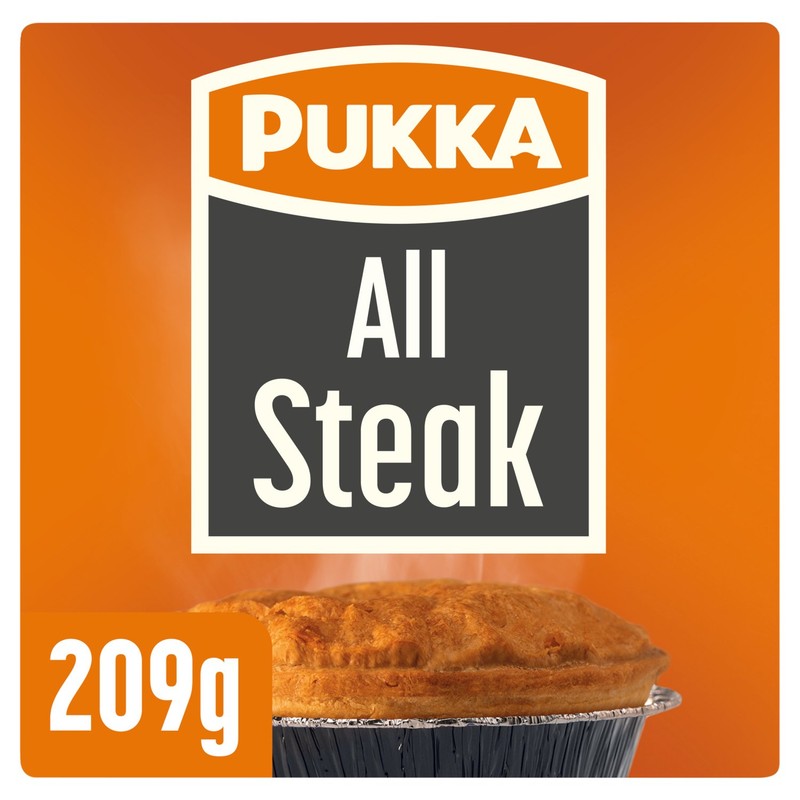 Pukka Pies All Steak - Ocado