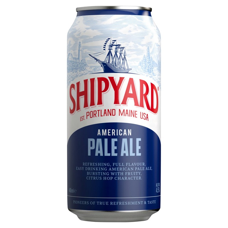 Shipyard American Pale Ale Beer Cans - Ocado