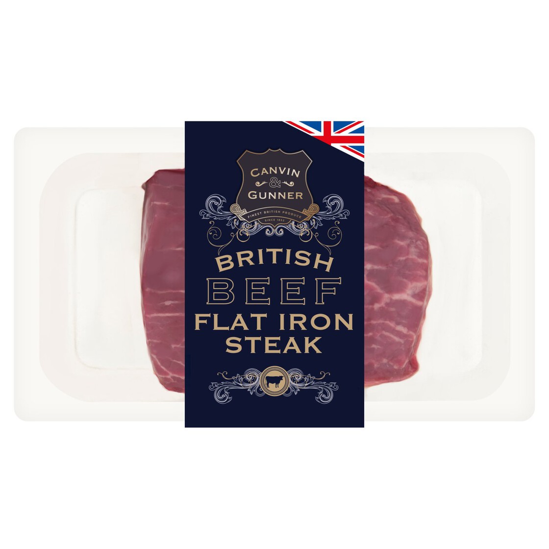 Canvin and Gunner British Beef Flat Iron Steak - Ocado
