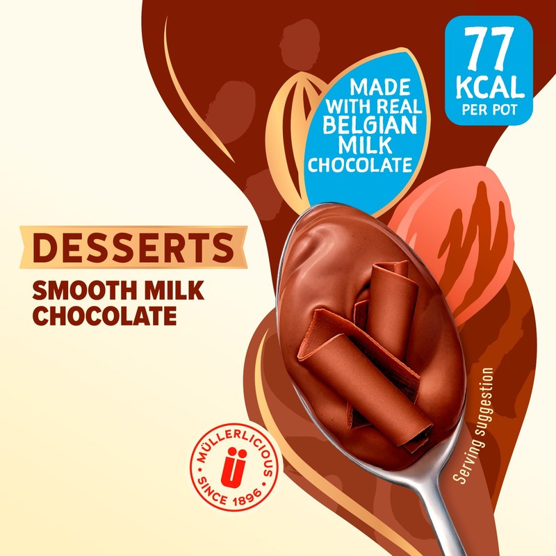 Muller Light Choc Pot Low Fat Chocolate Dessert - Ocado