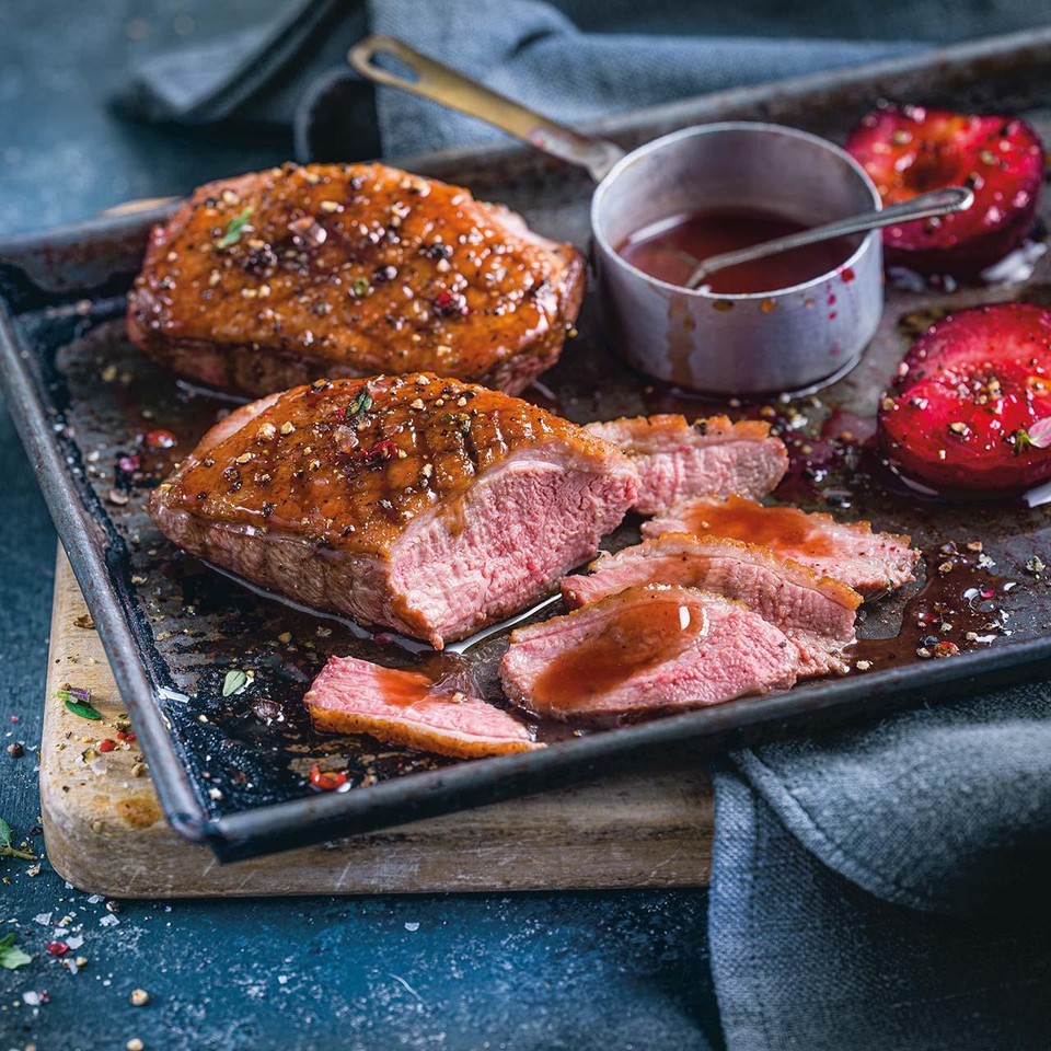 M&S 2 British Duck Breasts with Plum Sauce - Ocado