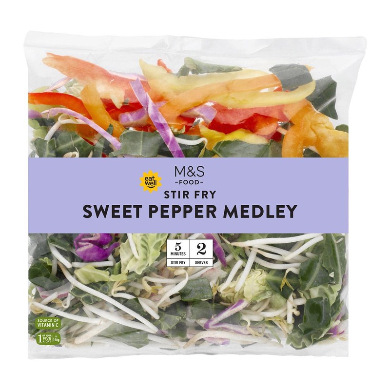 M&S Mixed Pepper Stir Fry - Ocado