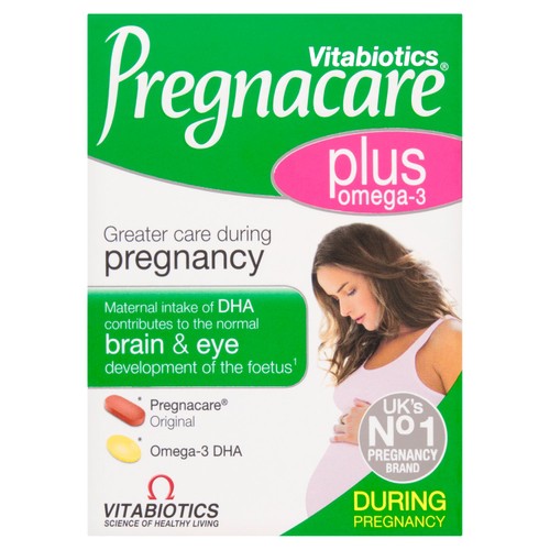 Vitabiotics Pregnacare Plus Brain & Eye Omega-3 DHA Tablets - Ocado