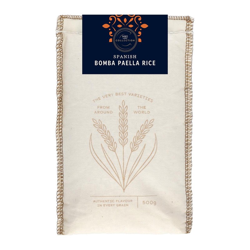 M&S Collection Spanish Bomba Paella Rice - Ocado