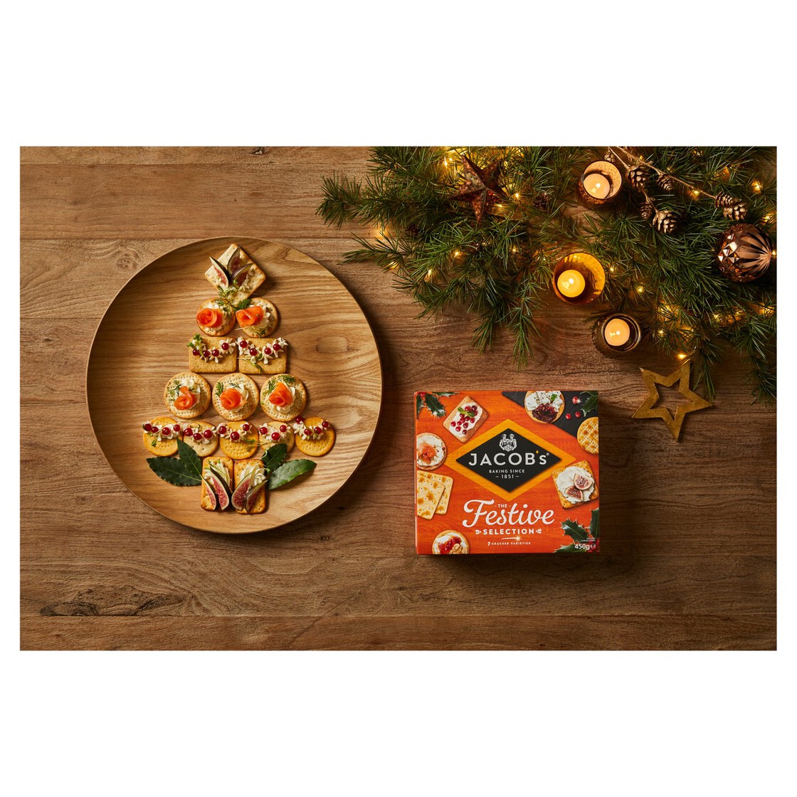 Jacob's The Festive Selection 7 Cracker Varieties - Ocado